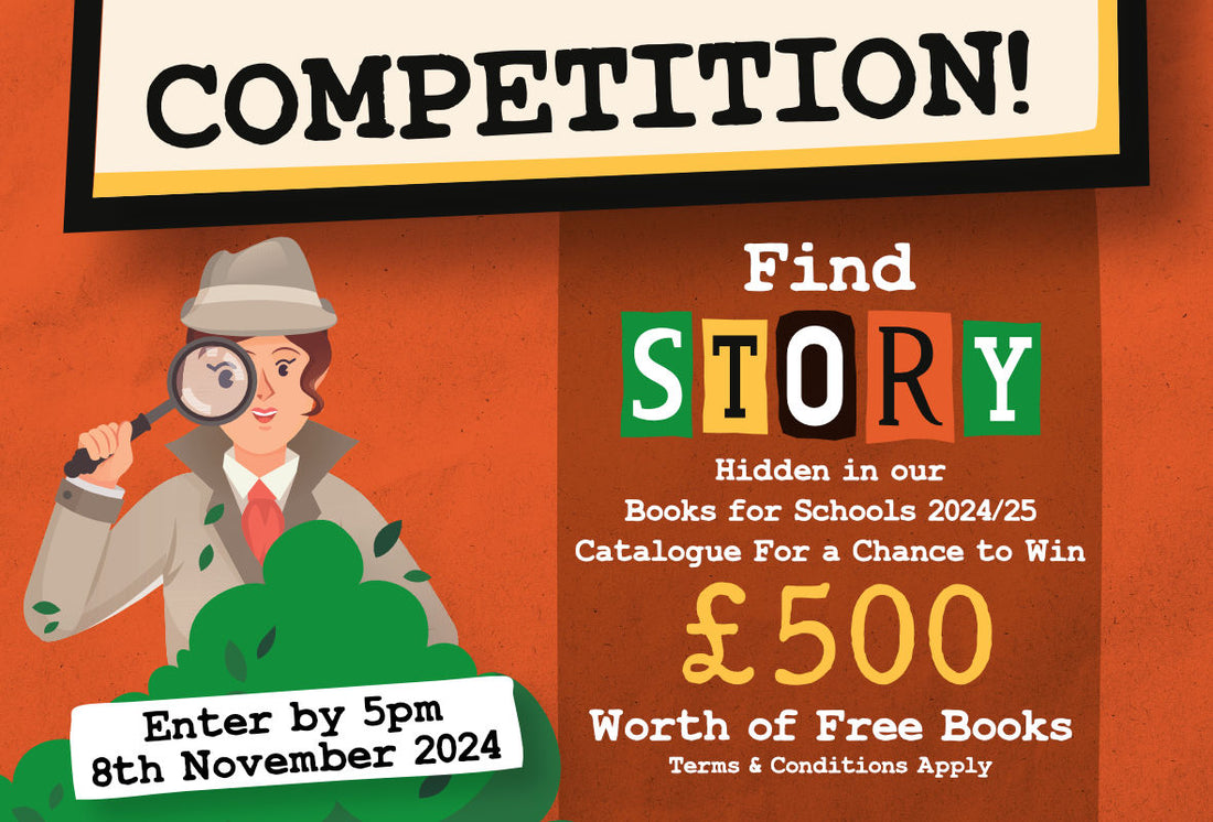 Competition Time: Win £500 Worth of Books for Your School in our New C
