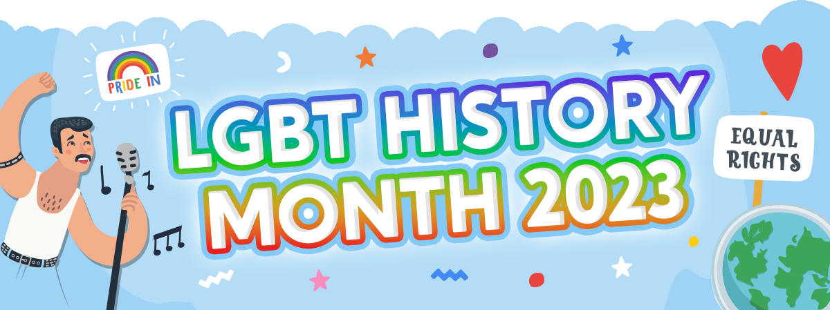 February is LGBT History Month 🏳️‍🌈