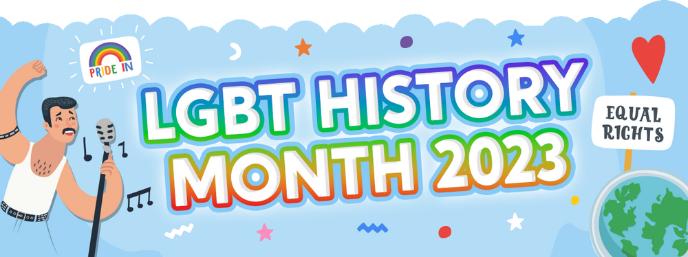 February is LGBT History Month 🏳️‍🌈