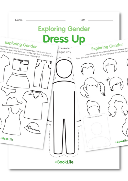 Exploring Gender Activity Sheet | BookLife