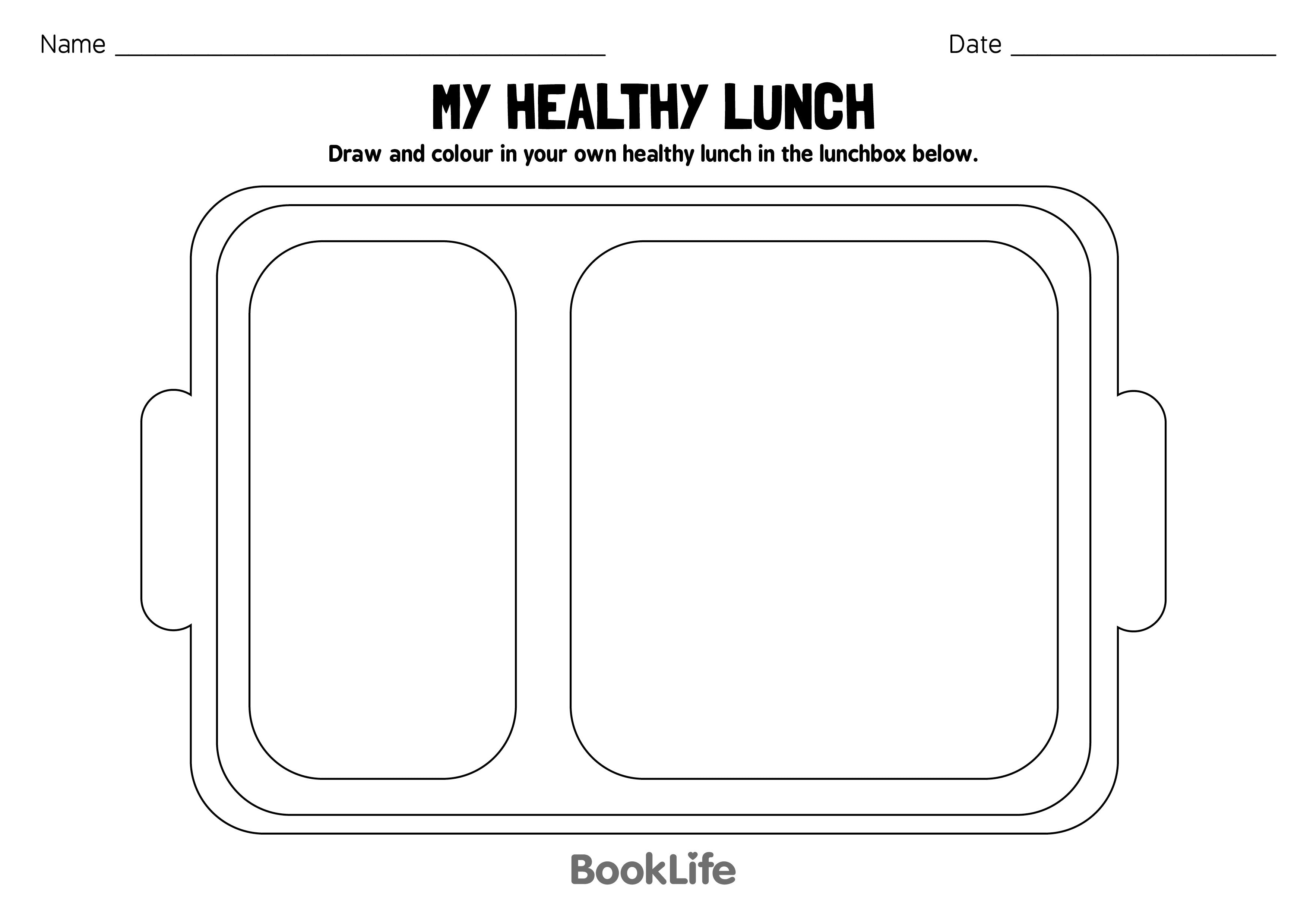 Healthy Eating My Healthy Lunch BookLife healthy-eating-my-healthy-lunch-booklife