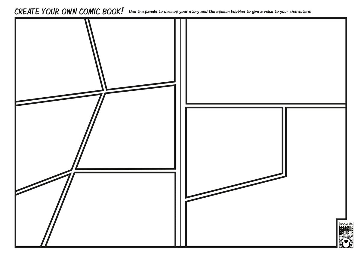 Free Downloadable Comic Storyboard Worksheet | BookLife